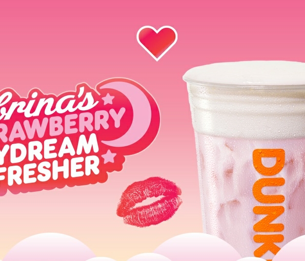 Sabrina's Strawberry Daydream Refresher | Dunkin'
