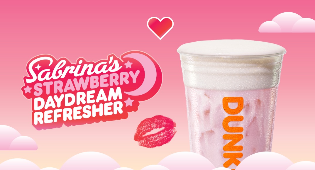 A Sip Worth Dreaming About: Dunkin’® and Sabrina Carpenter Reunite for Sabrina’s Strawberry ...