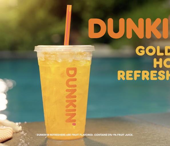 Golden Hour Dunkin' Refresher | Dunkin'