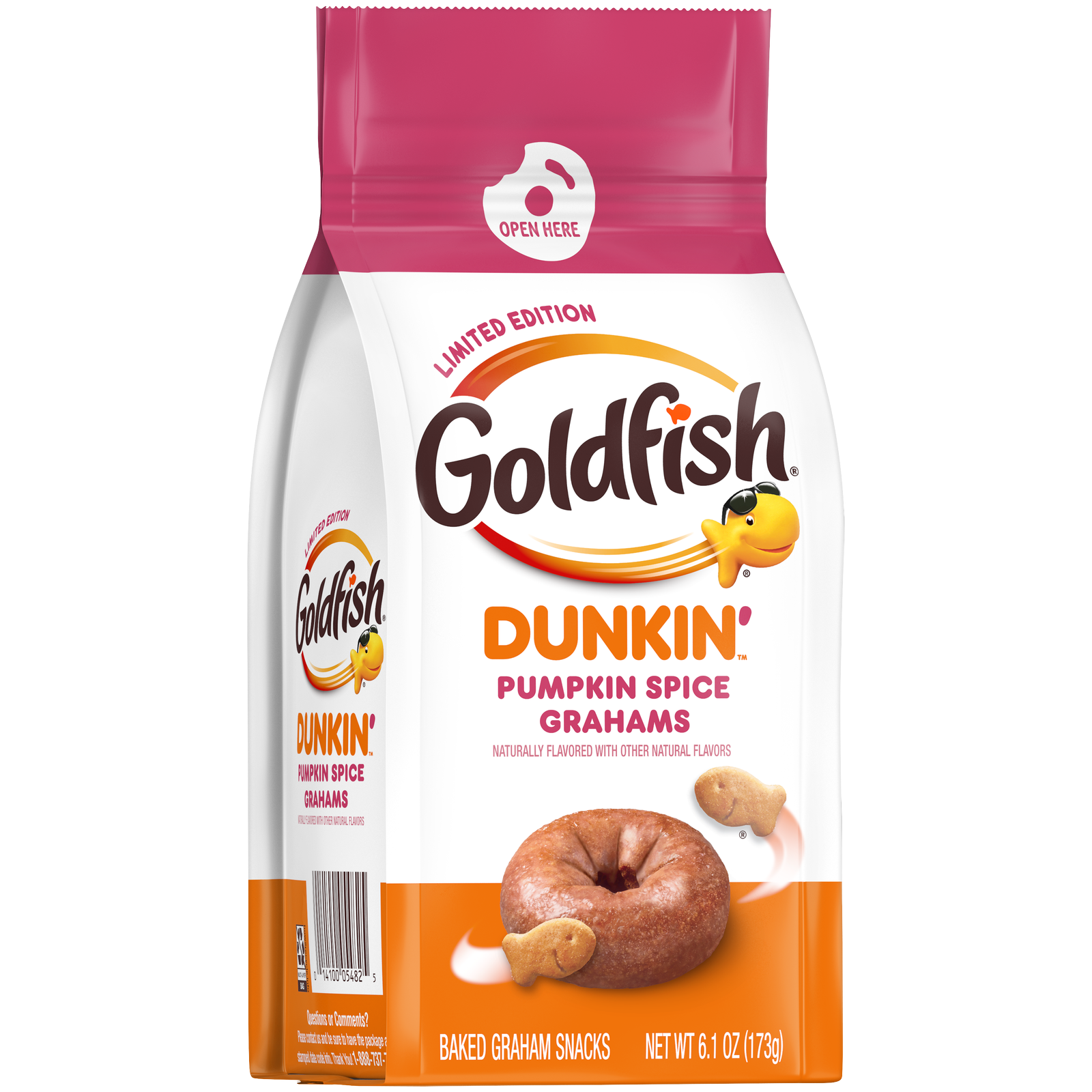 Goldfish® Dunkin'™ Pumpkin Spice Grahams | Dunkin'