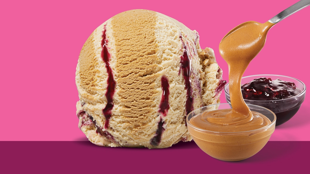Baskin-Robbins Ushers in Spring with New Flavor of the Month, PB ‘n J ...