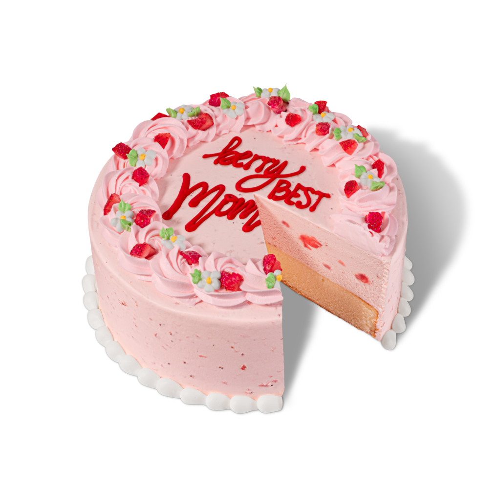 baskin robbins cake inside