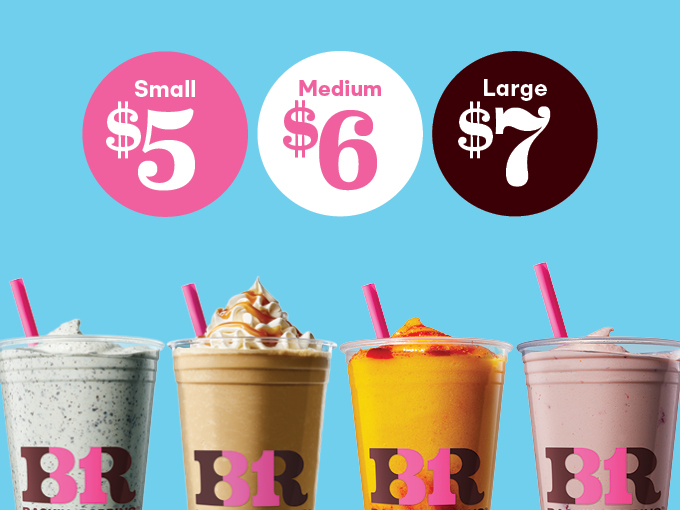 Get Your Straws Ready: All Baskin-Robbins Frozen Beverages Are $5, $6 ...