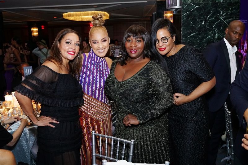 Ailey Board Member Lucinda Martinez, Amanda Seales, Bevy Smith, and ...
