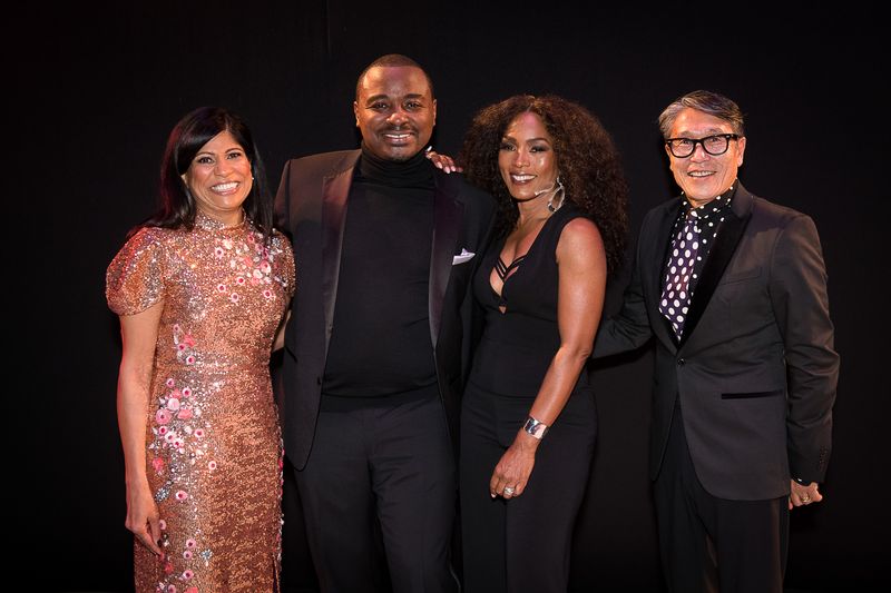 Gala Co-Chair Lata Reddy, Artistic Director Robert Battle, Honorary ...