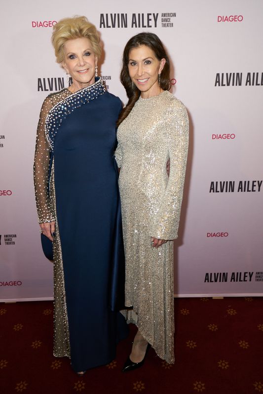 Honoree Elaine Wynn and board member Gillian Wynn at Ailey's 2019 ...