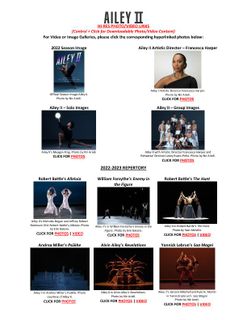 Ailey II | Ailey Pressroom