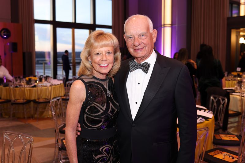 Board Chairman Daria Wallach and Eric Wallach at Ailey's 2023 ...