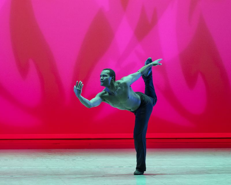 Alvin Ailey American Dance Theater's Christopher Taylor in Alvin Ailey's Revelations | Ailey ...