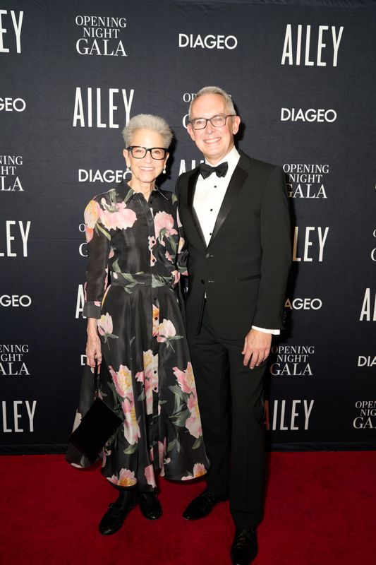 Honoree Jody Gottfried Arnhold and AILEY Executive Director Bennett ...