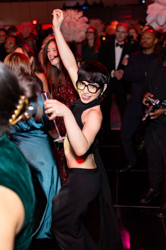 Honey Balenciaga on the dance floor at AILEY's 2024 Opening Night Gala ...