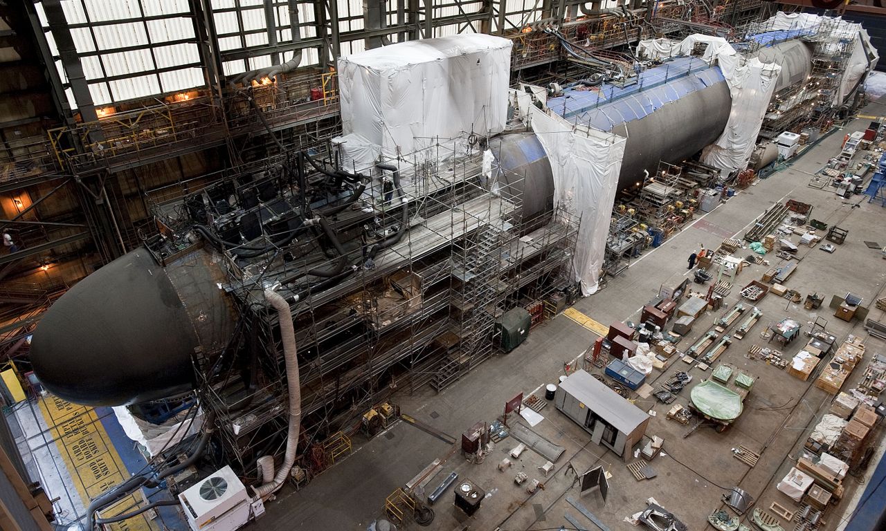 Submarine Hull Construction
