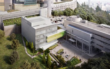 New eye clinic building meets construction milestone | OHSU News