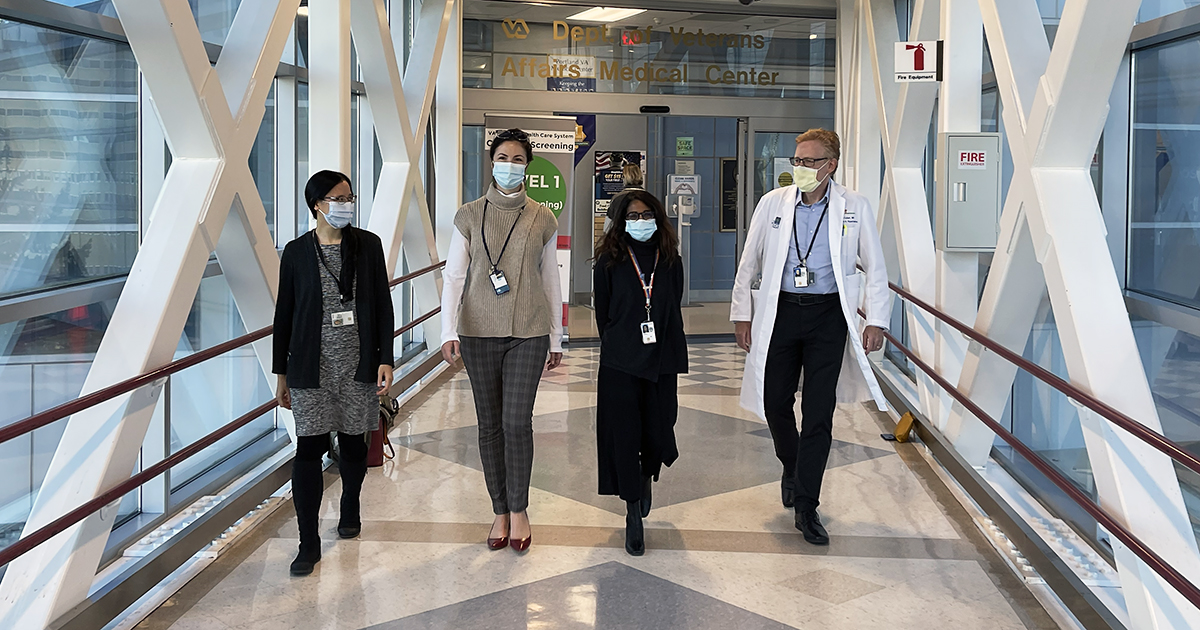 Honoring the OHSU-VA partnership that continues to pay it forward ...