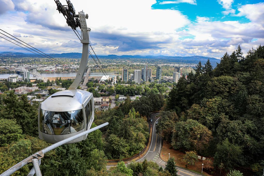 Aerial Tram at OHSU Marquam Hill |OHSU News