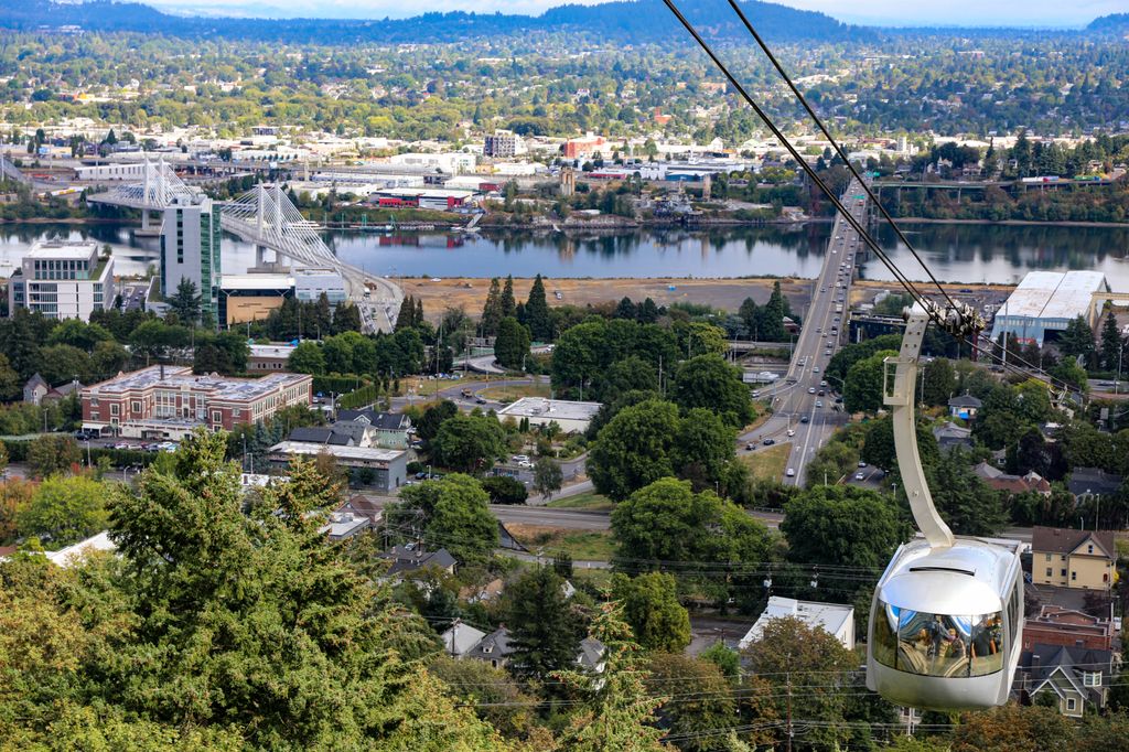 Aerial Tram at OHSU Marquam Hill |OHSU News