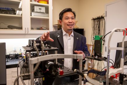 Preserving sight with optical coherence tomography | OHSU News