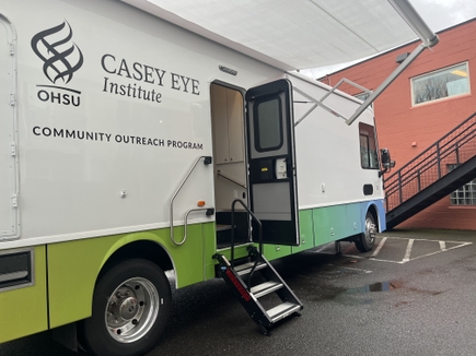 New mobile eye clinic means more vision-saving care | OHSU News