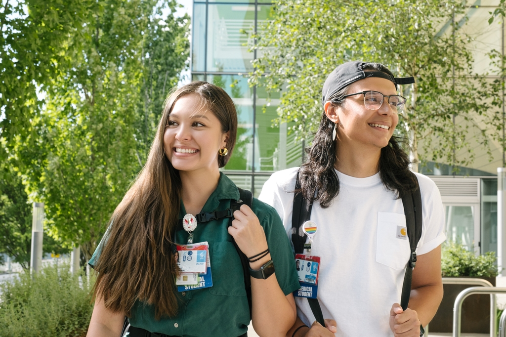 Jasmine Fernandez and Jared Delaney (Courtesy) |OHSU News