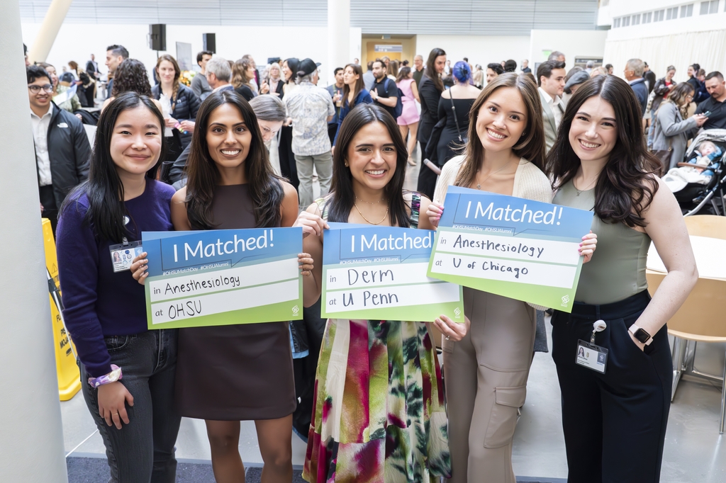 OHSU Match Day 2025 |OHSU News