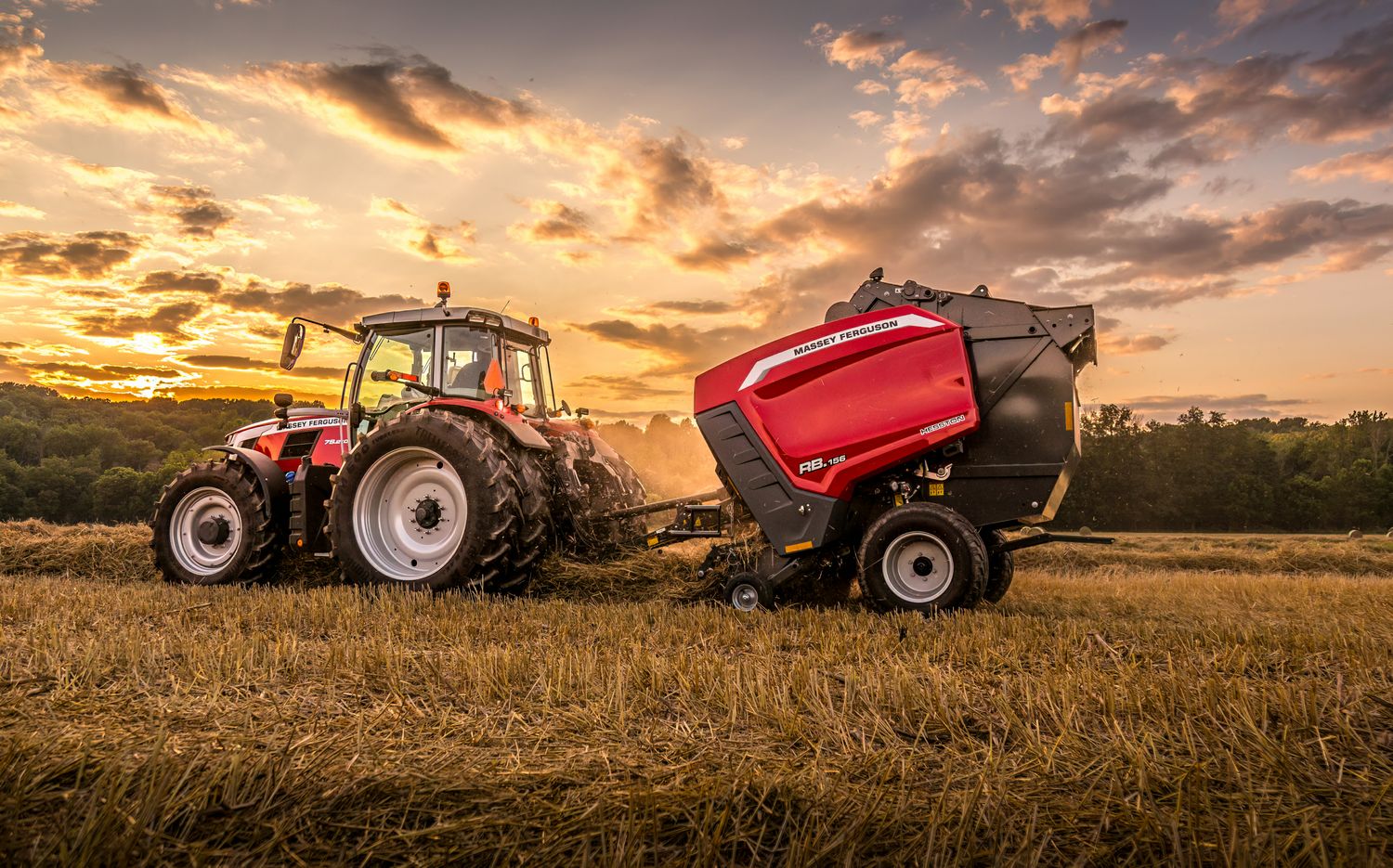 Massey Ferguson Introduces 1 Series Round Baler | AGCO