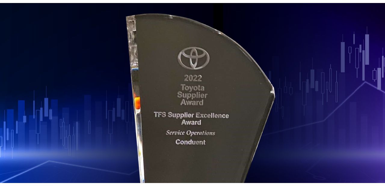 Toyota Financial Services Recognizes Conduent with Supplier Excellence ...