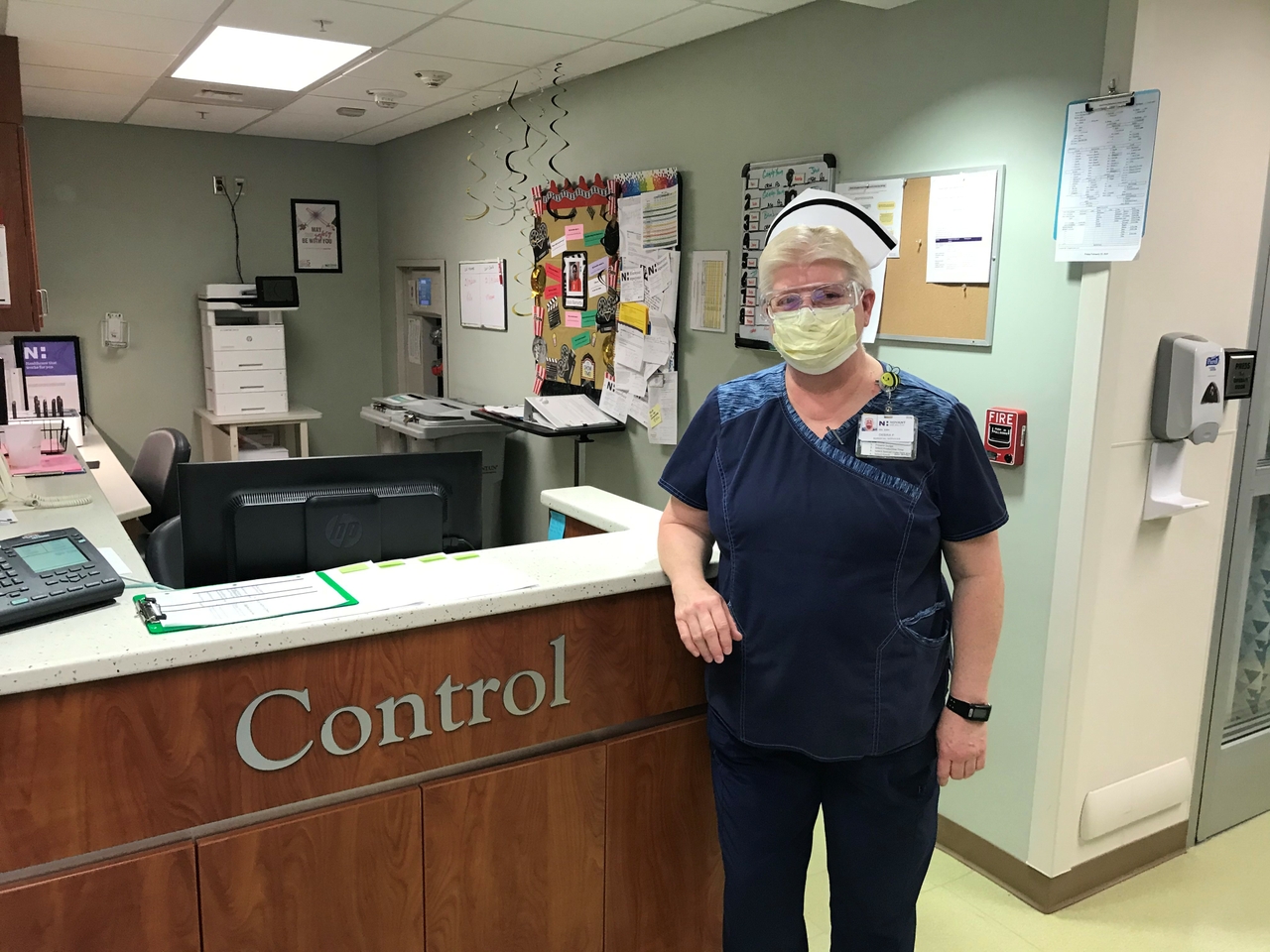 Mother hen. Drill sergeant. Nurse. She fills the role like no other ...