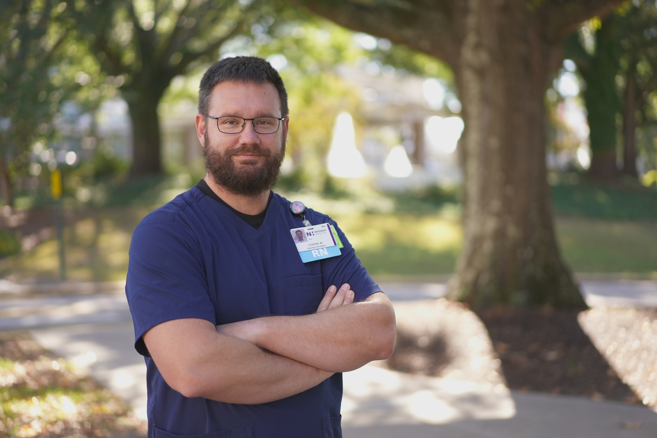 Army veteran feels at home as a nurse-in-training | Novant Health ...