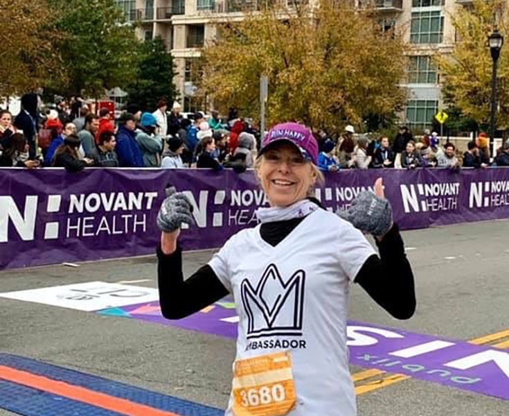 Marathoner did not let colorectal cancer knock her off her path ...