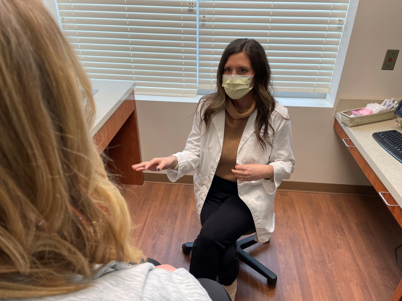 OB-GYN clinic delivered a baby who grew up to … deliver babies there ...