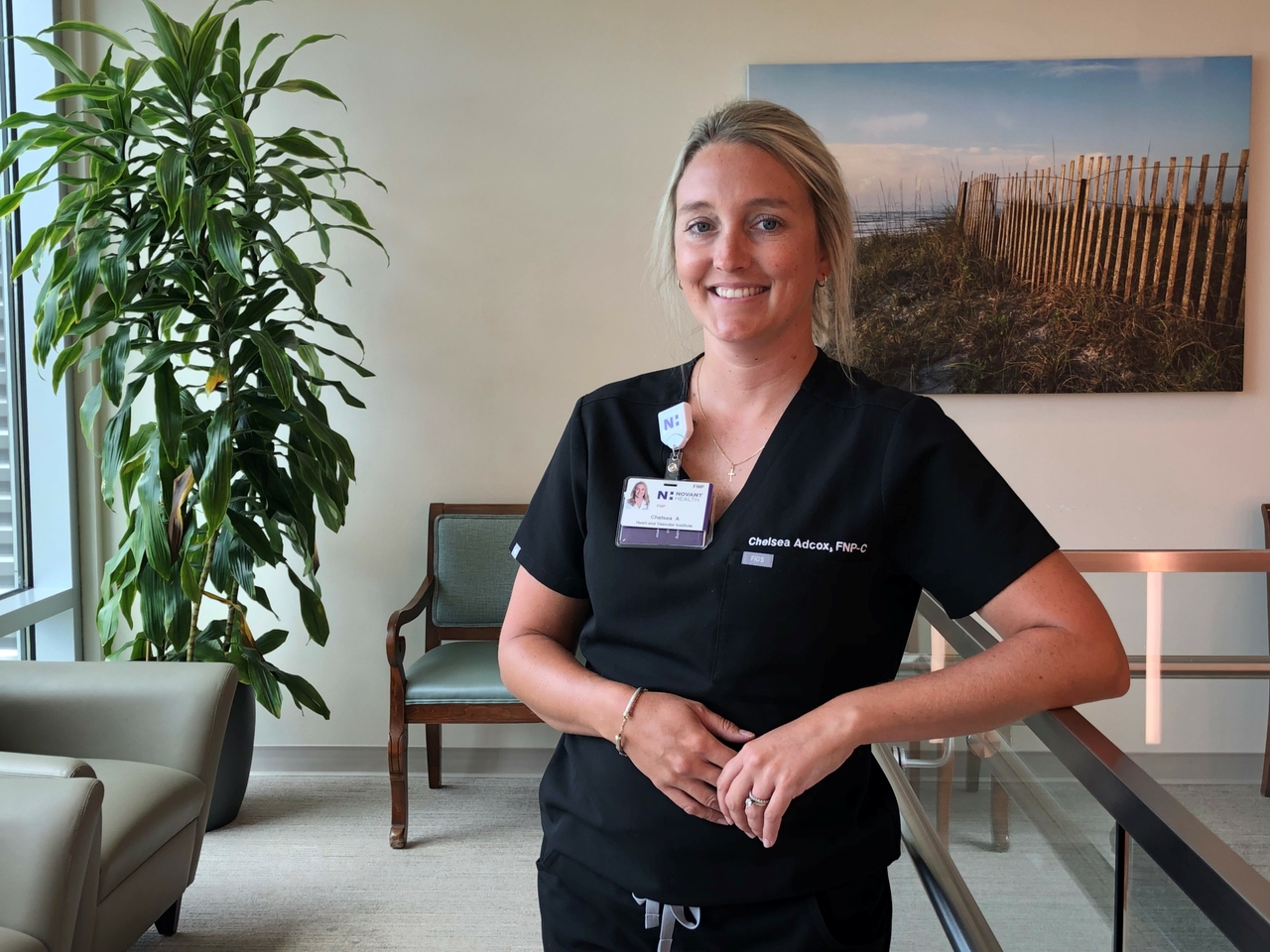 For this family nurse practitioner, patients are close to her heart ...