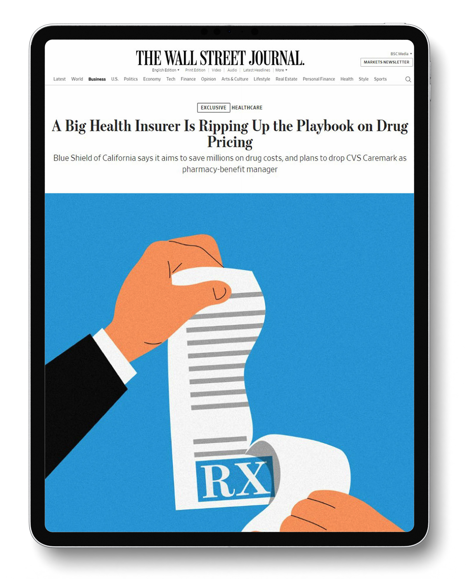 "Ripping Up the Playbook on Drug Pricing": Blue Shield of California ...