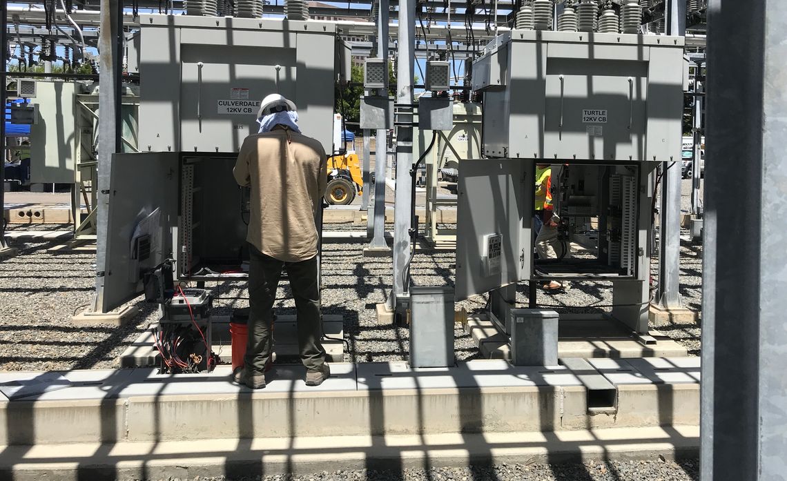 SCE Crews Continue Repairs at Damaged Substation | Energized by Edison