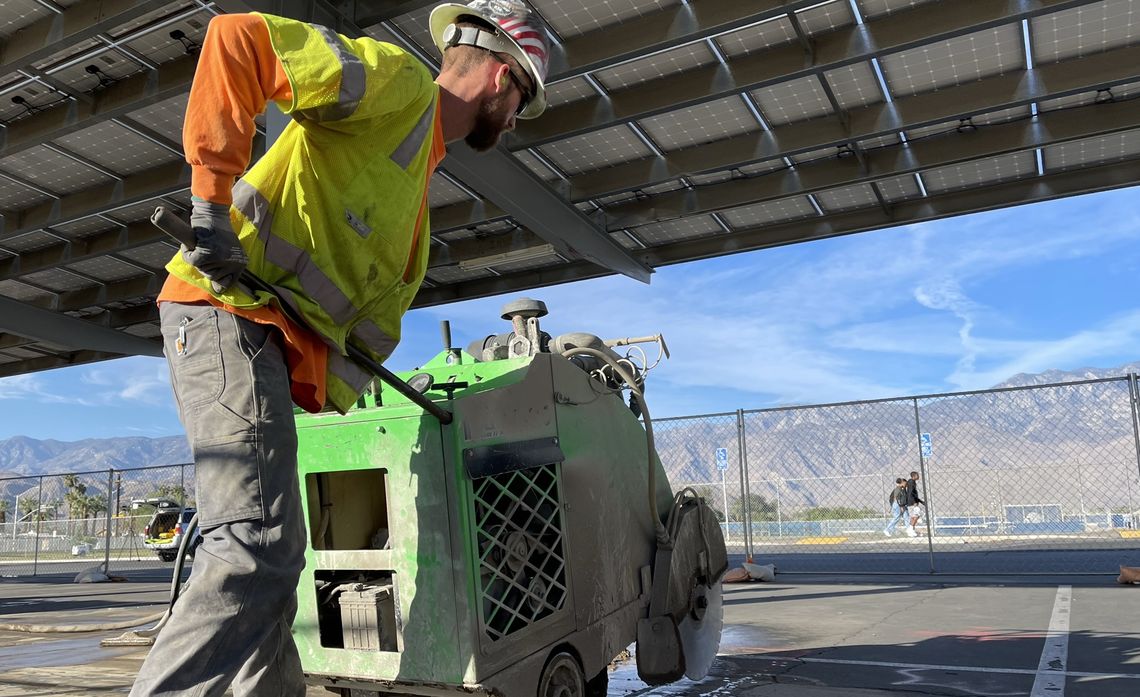 Construction Begins at Charge Ready Schools Site | Energized by Edison