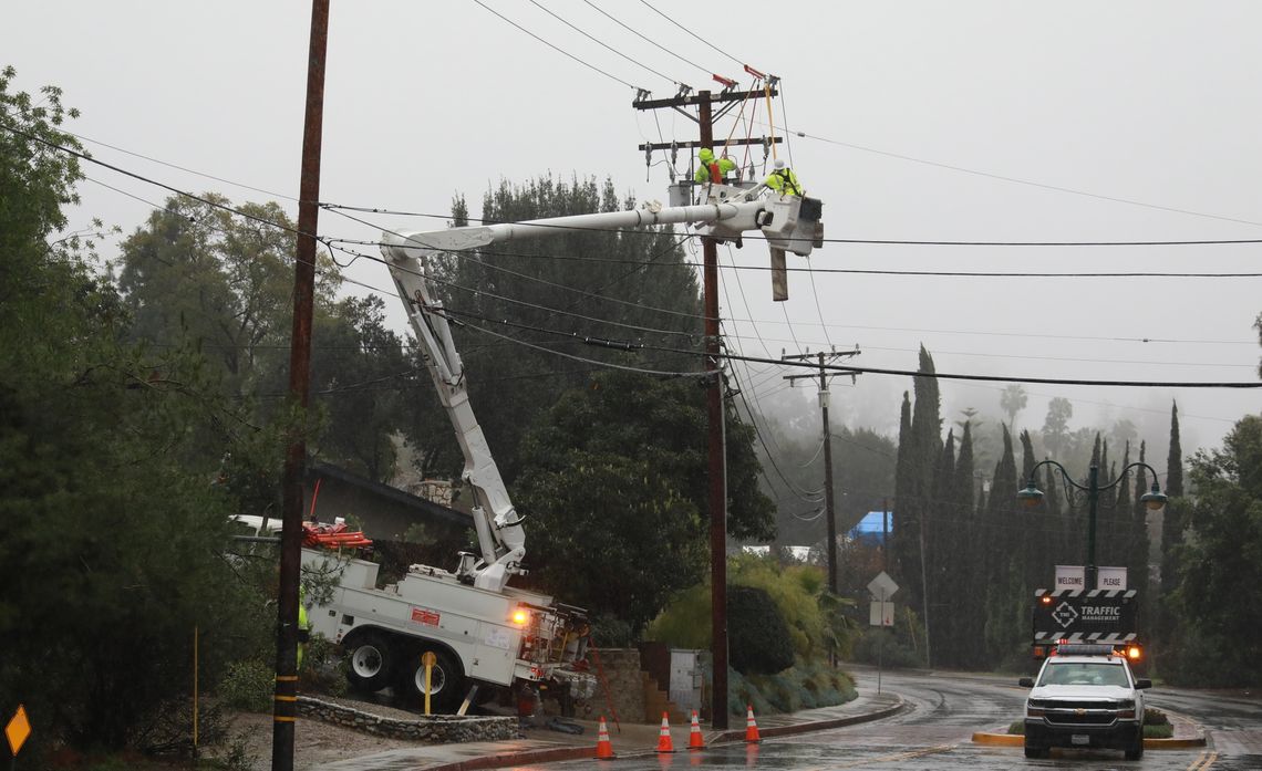 SCE Crews Keep Power Flowing During Dangerous Storms | Energized by Edison