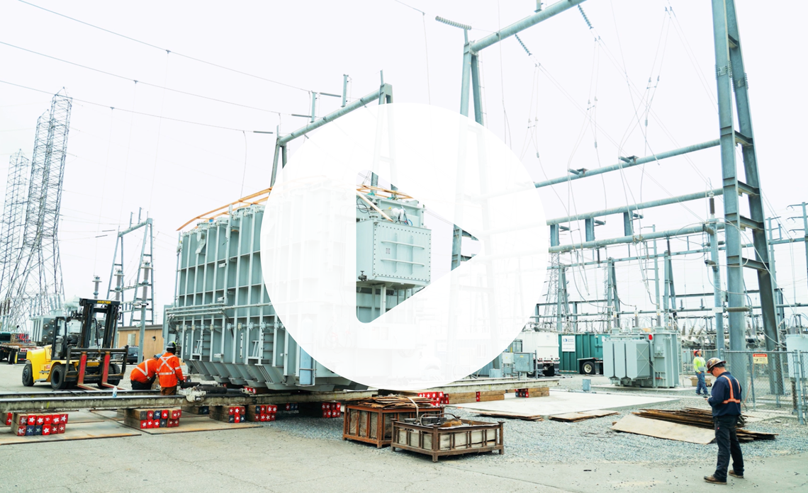 VIDEO: Transporting a 217-Ton Transformer | Energized by Edison