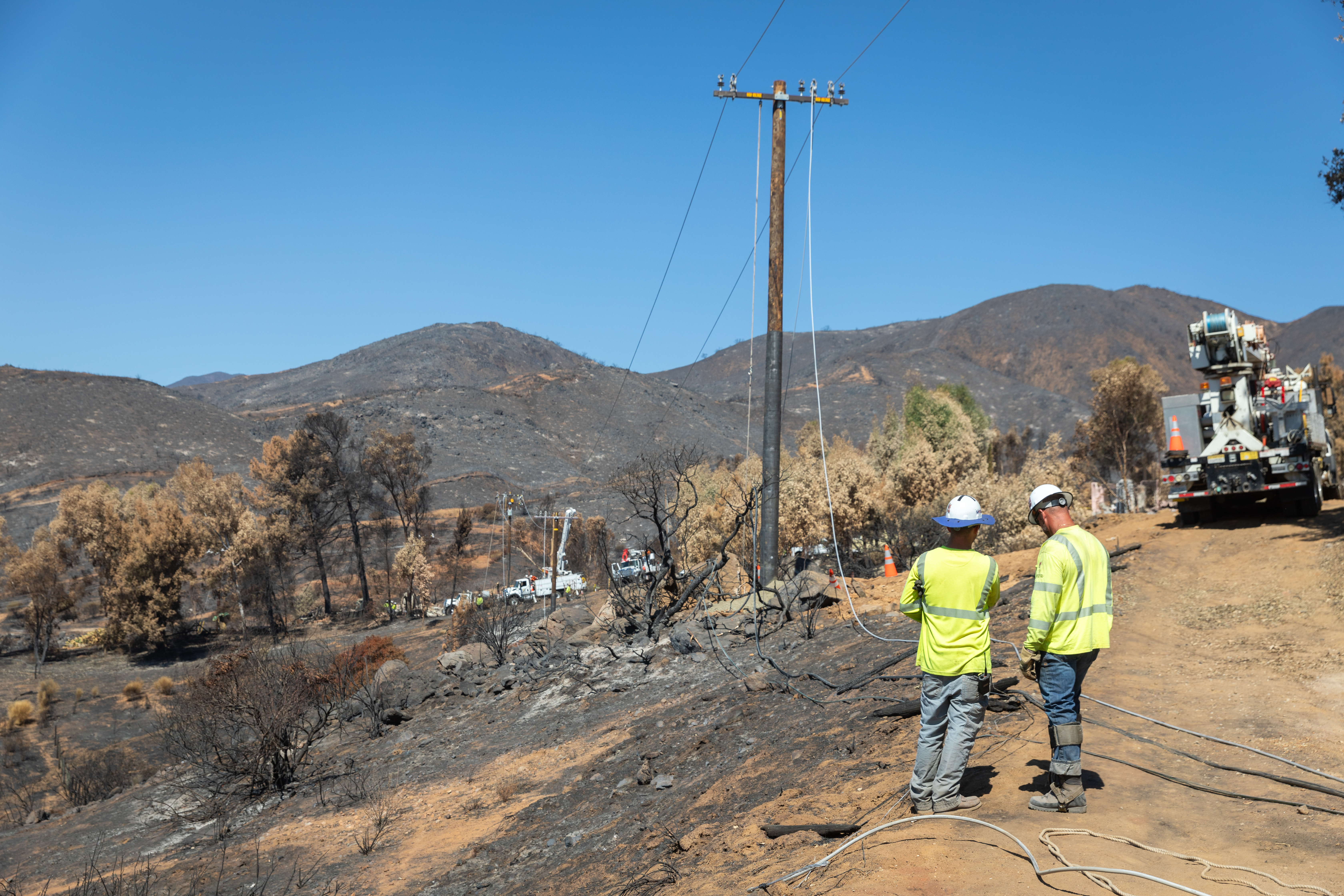 Restoring Power to Fire-Ravaged Communities | Energized by Edison