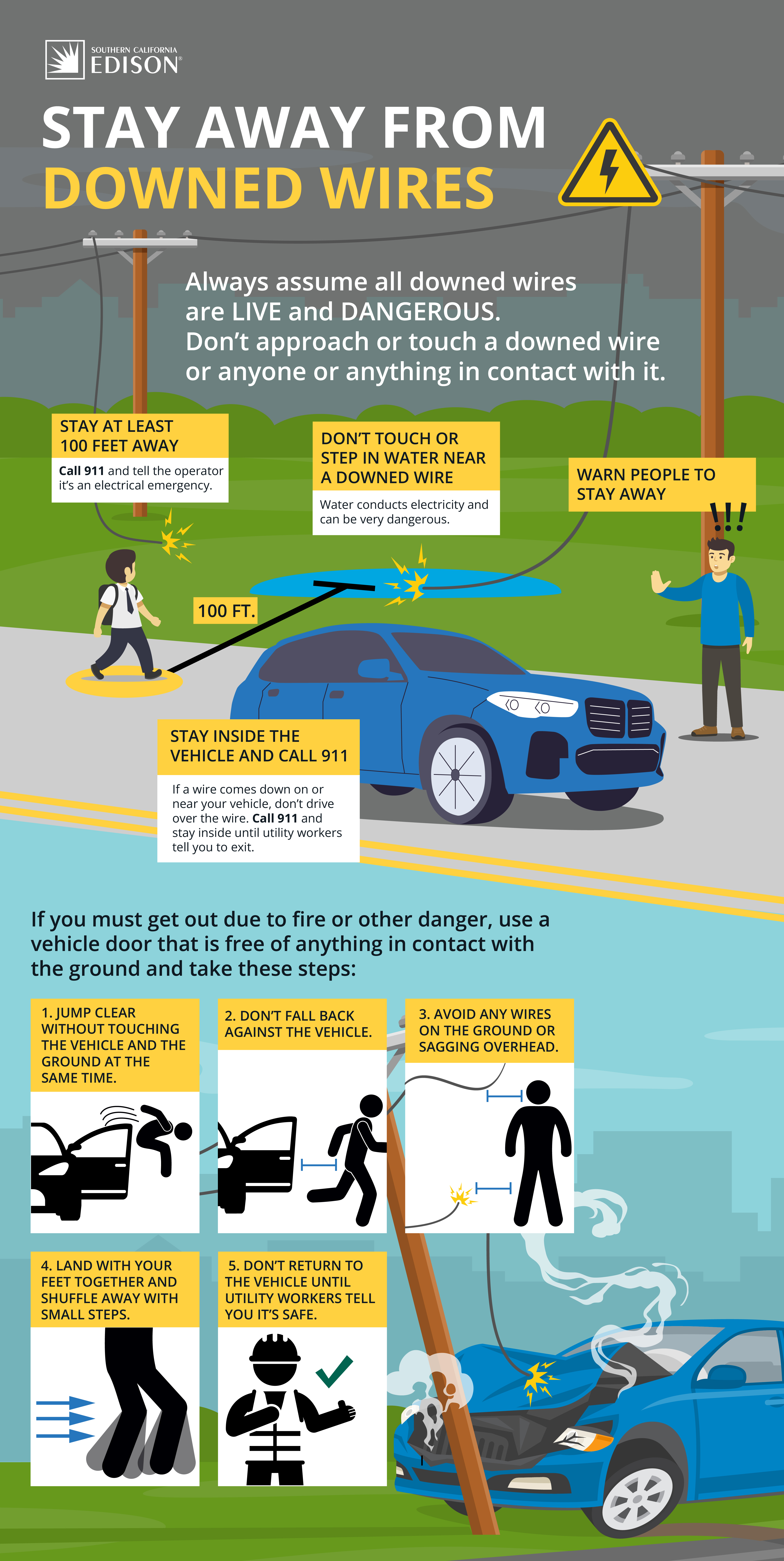 What to Do If You Encounter Downed Power Lines | Energized by Edison