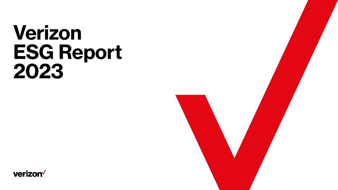 Verizon 2023 ESG Report | Verizon Media Resources