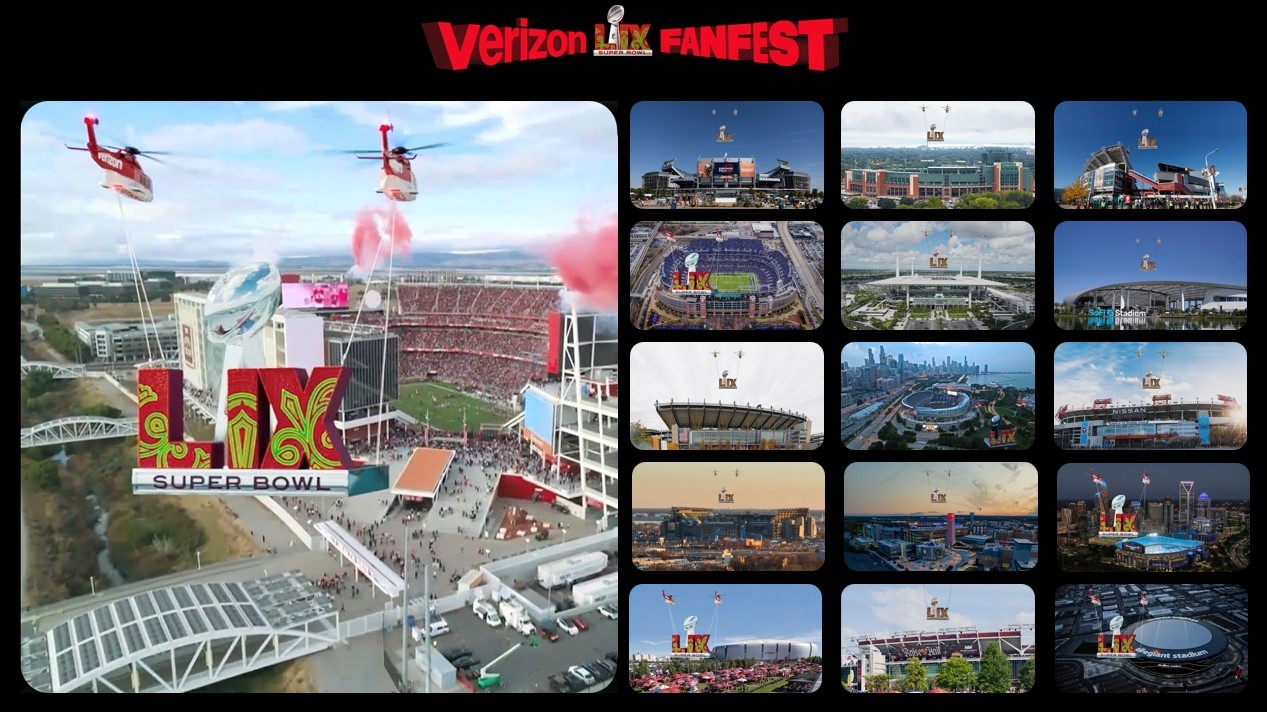 Verizon FanFest PR Stadium Image | Verizon Media Resources