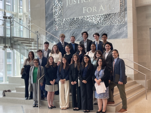 Georgetown University Students Visit DC Courts, Learn About Legal ...