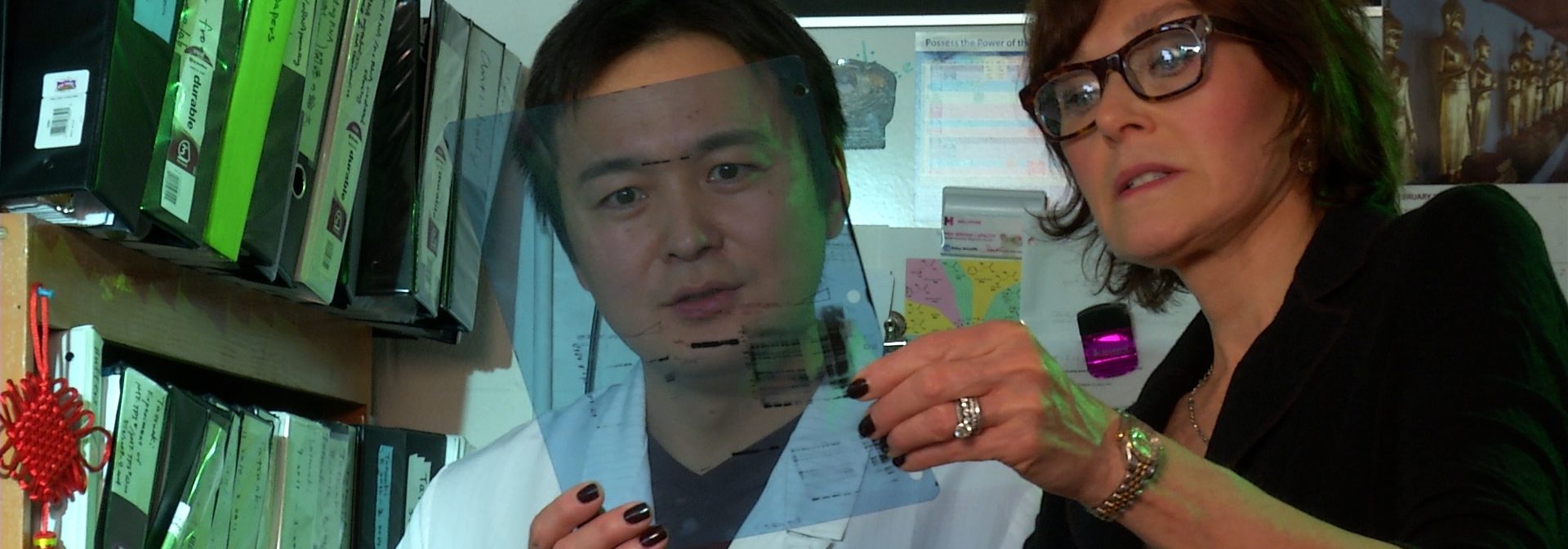 Photo | Maquat and lab member Tatsuaki Kurosaki | URMC Newsroom
