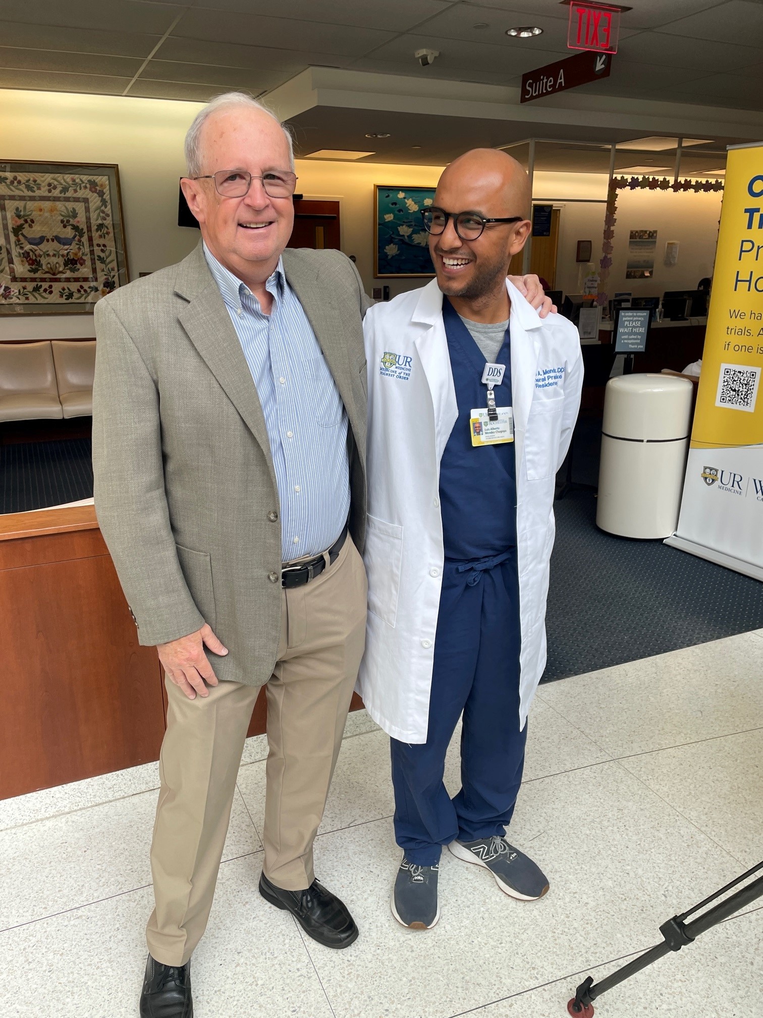 In the Lobby of a Cancer Center: Unexpected Blessings | URMC Newsroom