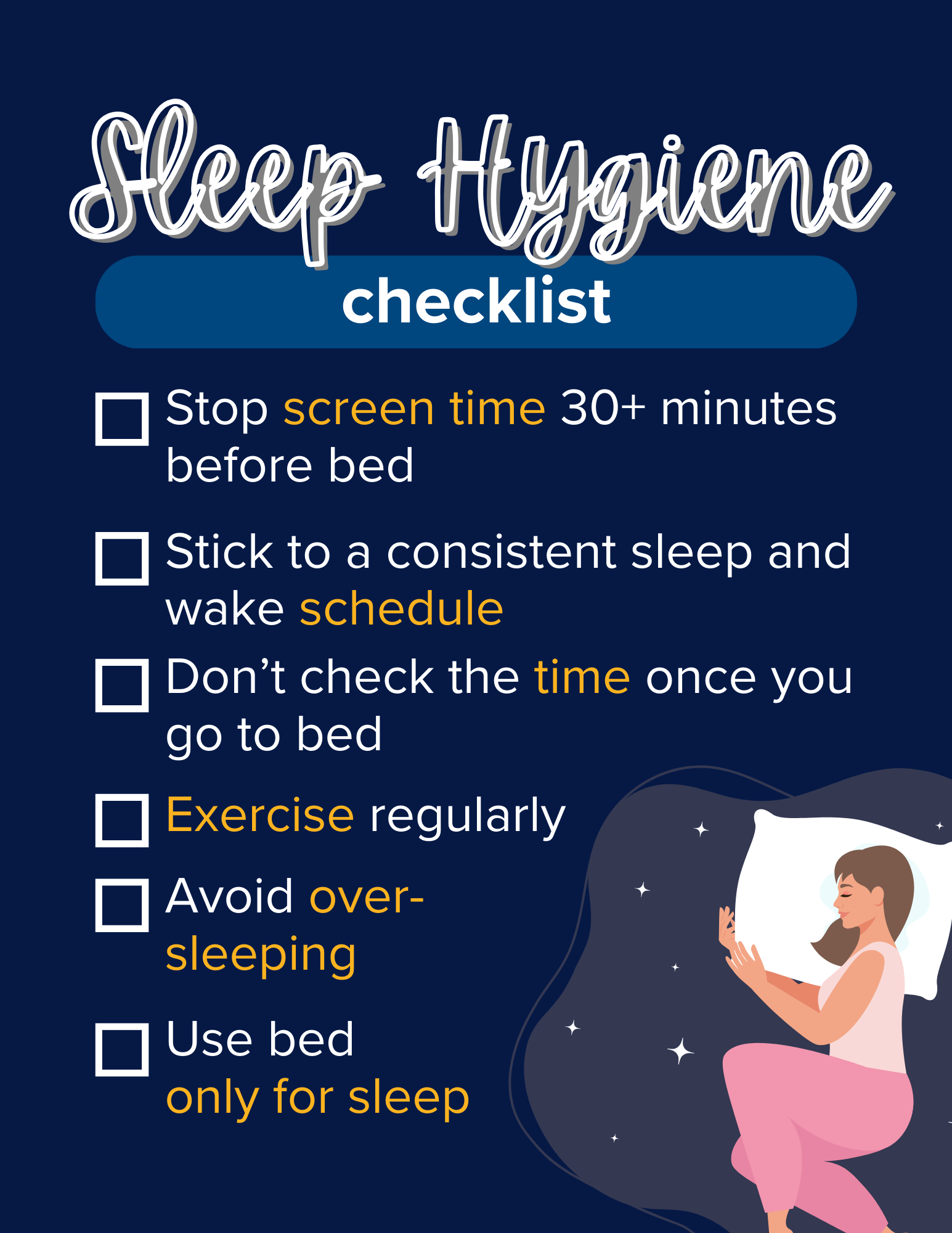6 Steps to Better Sleep | URMC Newsroom