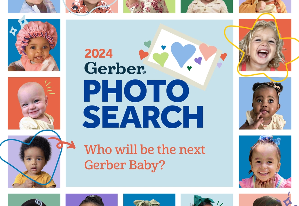 Search for 2024 Gerber® Baby Kicks Off, Celebrating More Babies Than ...