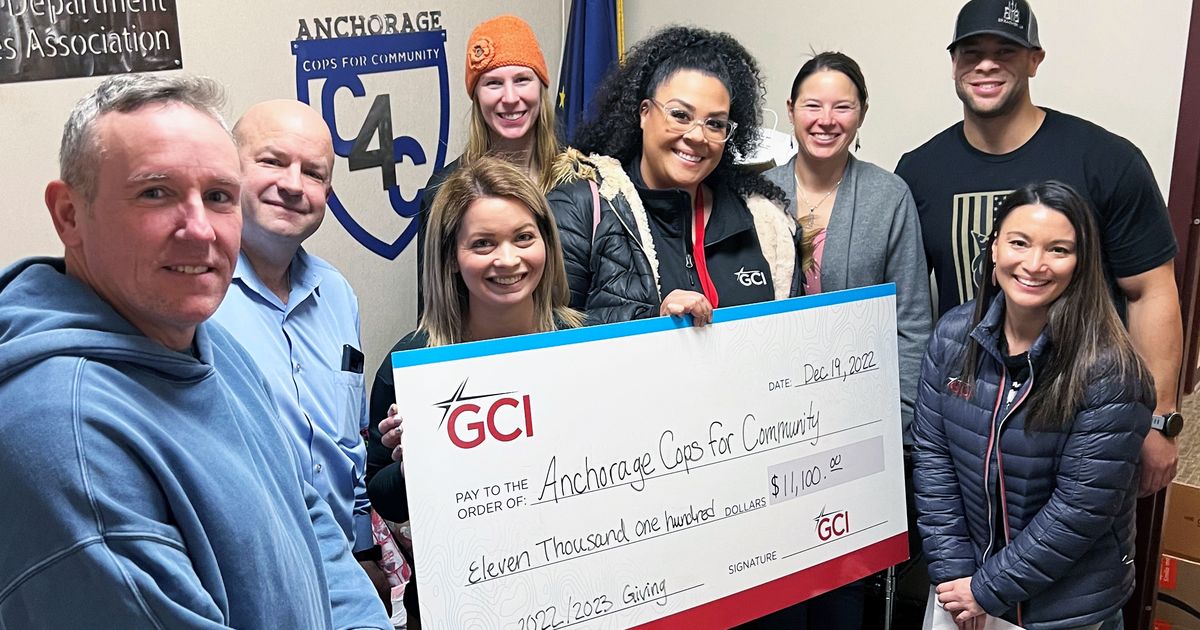 GCI employees embrace the holiday spirit and raise more than $33,000 for three Alaska nonprofits ...