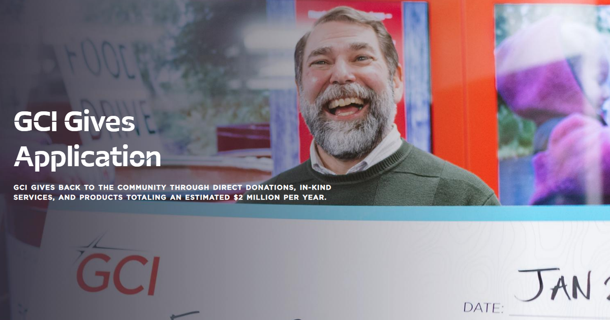 Application period opens for GCI Gives philanthropy program | GCI Newsroom