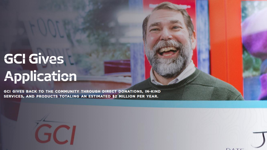 Application period opens for GCI Gives philanthropy program | GCI Newsroom