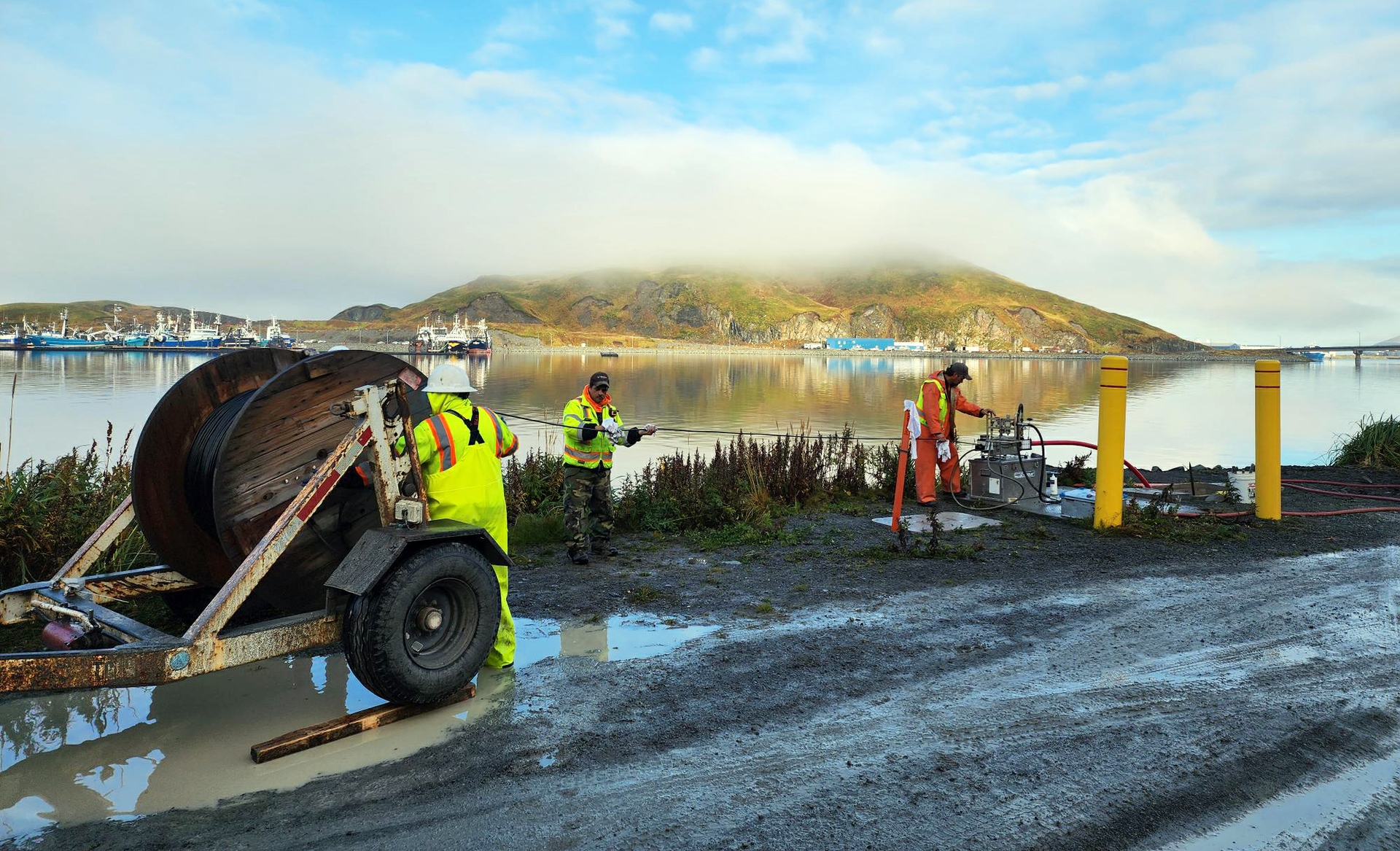 Photo | Unalaska fiber deployment 4 web | GCI Newsroom