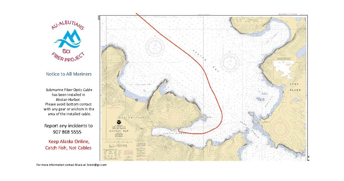 Document | Cable Notice - Akutan Bay | GCI Newsroom